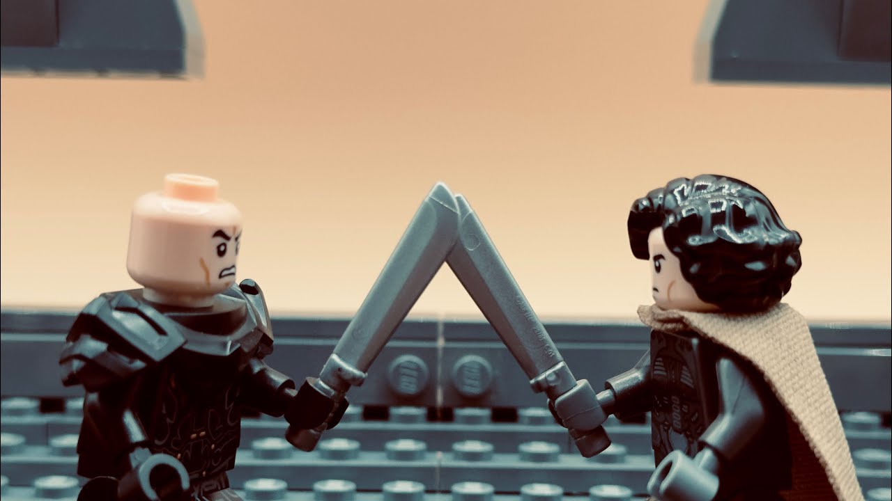 Lego Dune Paul Atreides vs Feyd-Rautha - YouTube