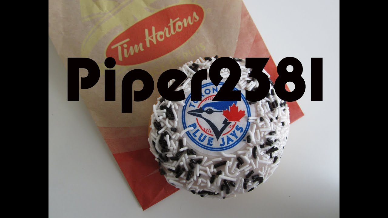 Toronto Blue Jays Tim Hortons Donut - YouTube