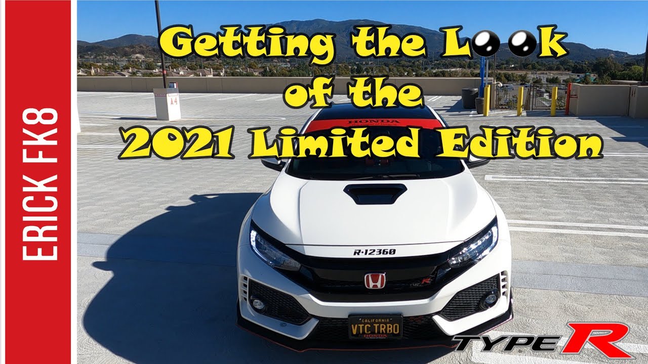 Best Roof Wrap Tutorial For The FK8 Civic Type R | Step-by-Step [FULL ...