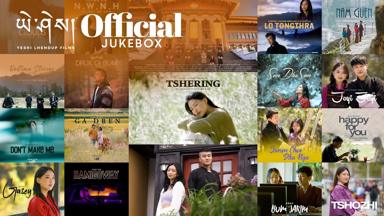 BHUTANESE MUSIC VIDEO 2023 JUKEBOX (Yeshi Lhendup Films) - YouTube