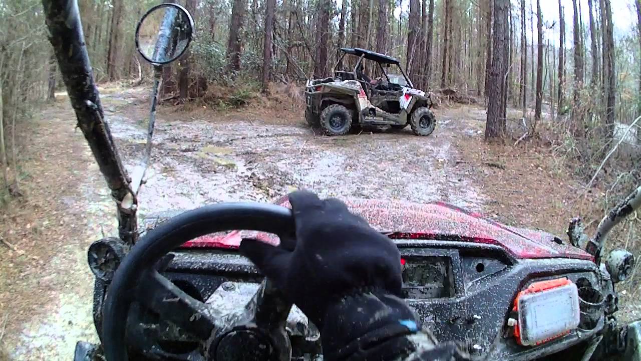 Mudd Man back in action! 2015 P500 and 900 RZR - YouTube
