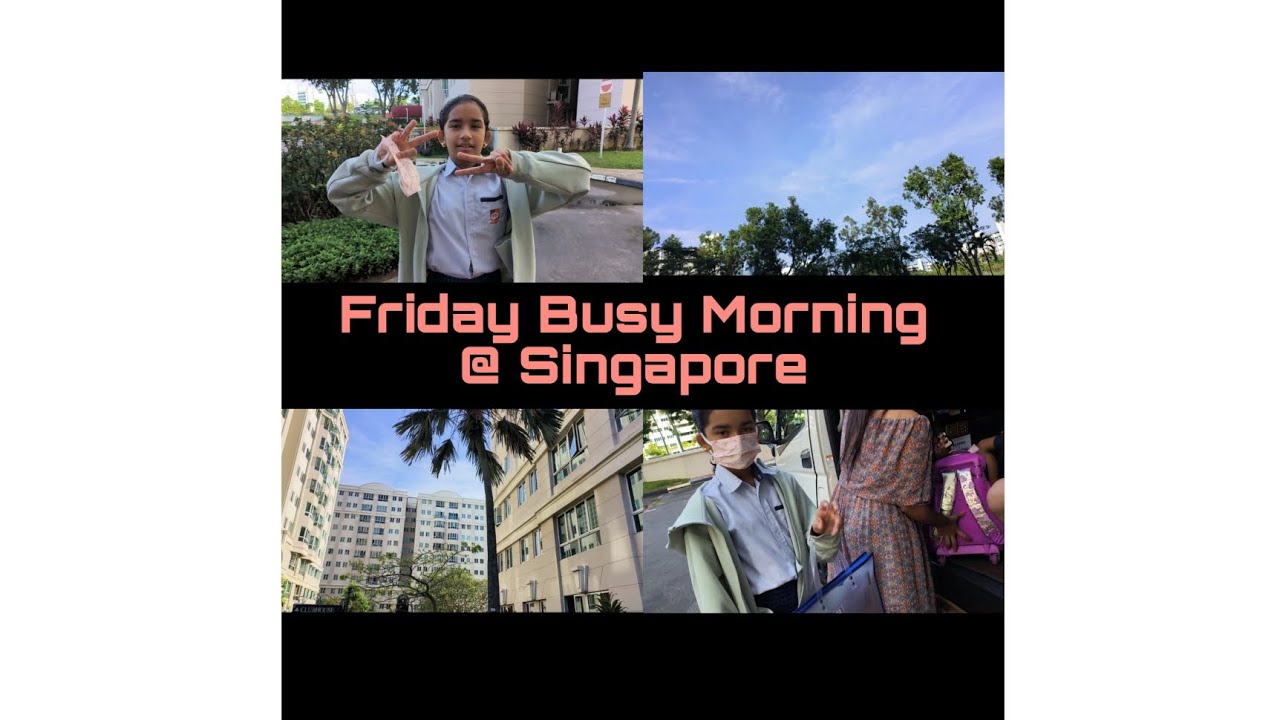 A Friday Morning in Urban Singapore # busy office #happy weekend Our ...