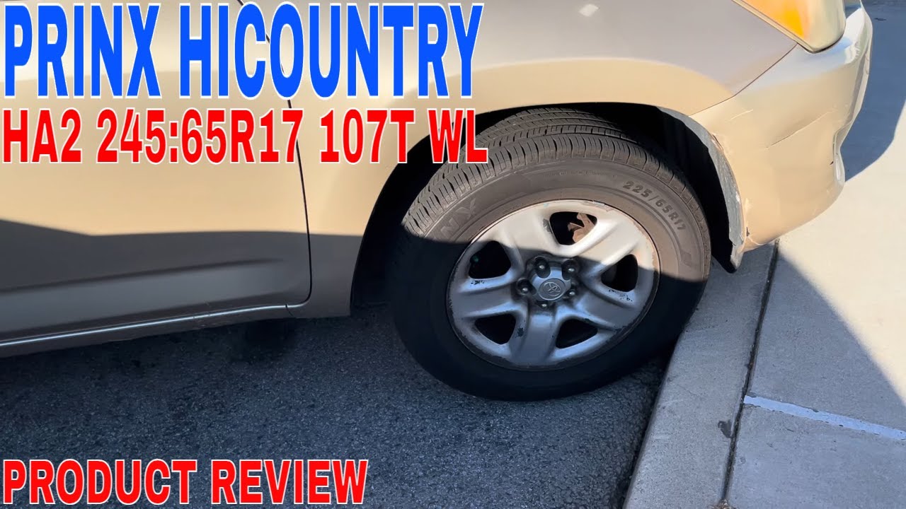 Prinx HiCountry HA2 245:65R17 107T WL (1 Tires) 🔴 - YouTube