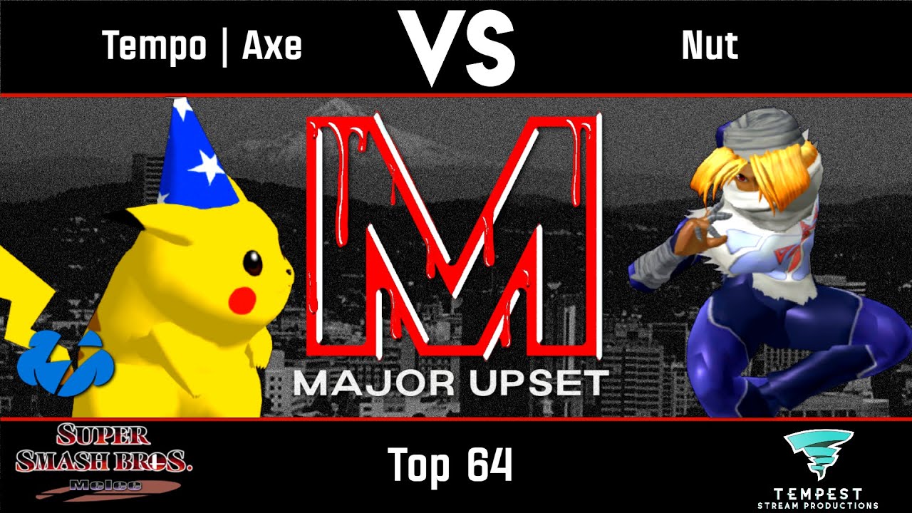 Tempo | Axe (Pikachu) vs Nut (Sheik) - Top 64 - MAJOR UPSET - YouTube