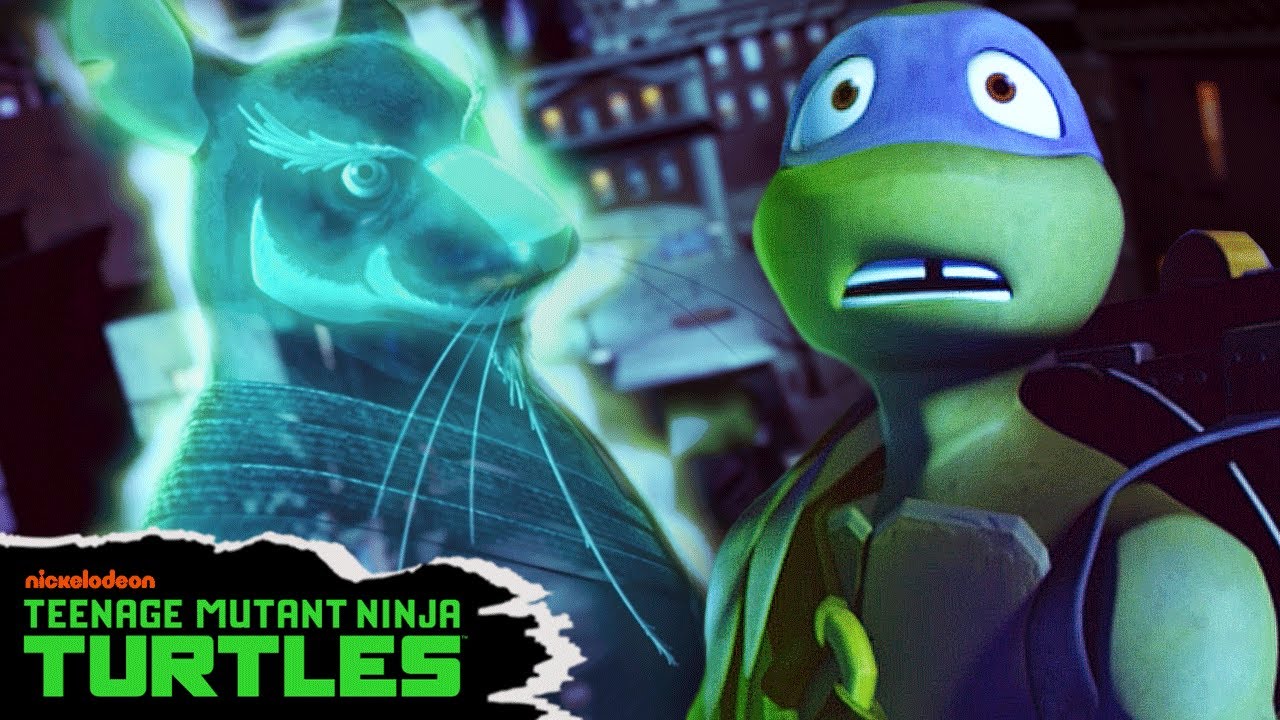 Splinter Returns As A Ghost 👻 | Full Scene | Teenage Mutant Ninja ...