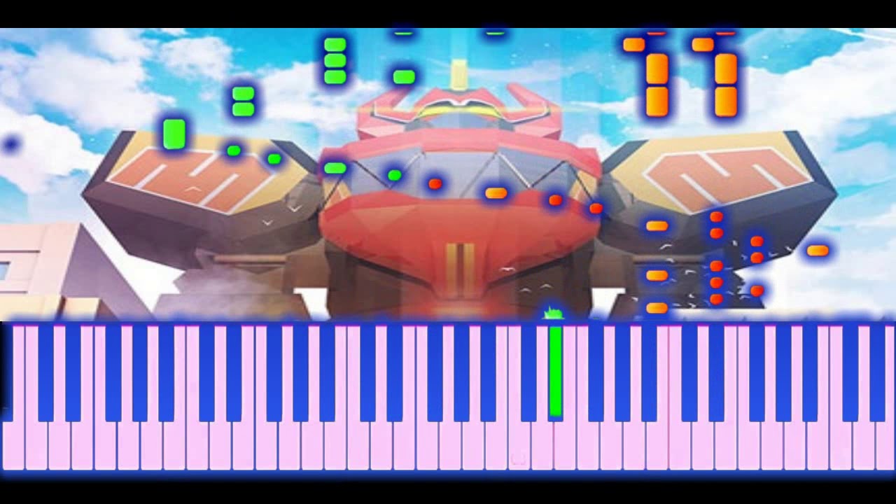 Power Rangers THEME ORIGINAL (PIANO) - YouTube