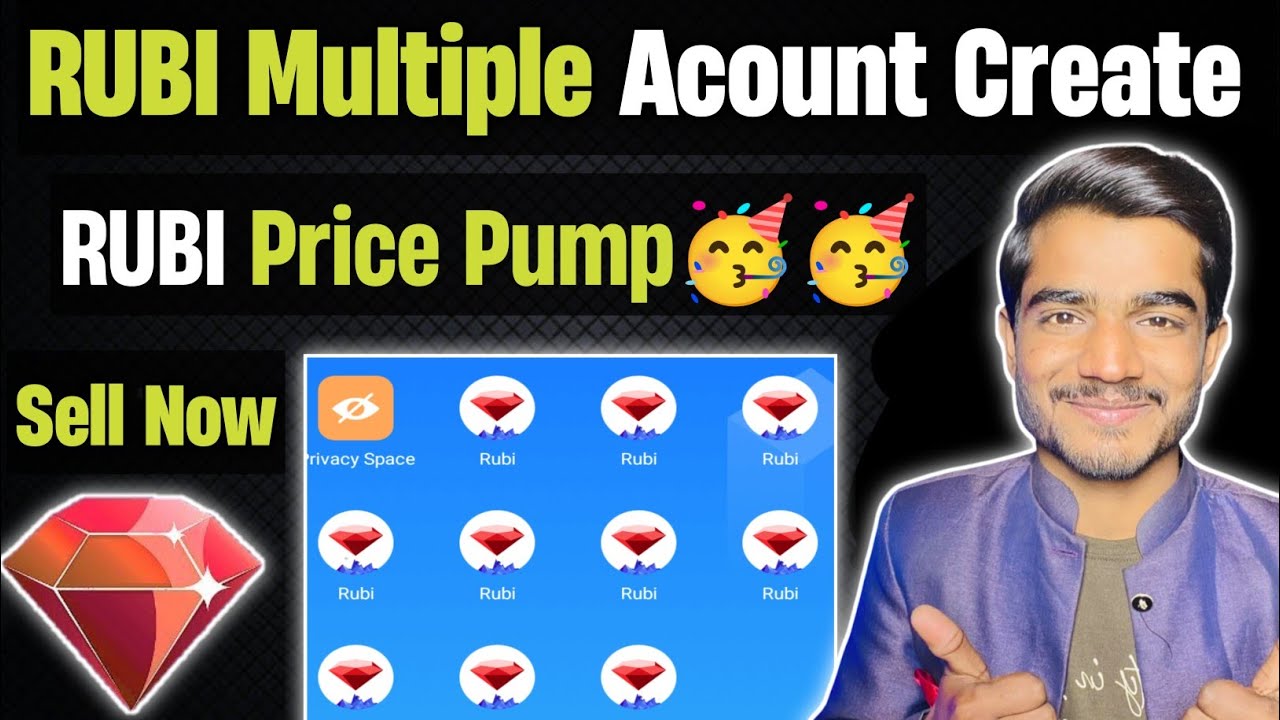Rubi Multiple Acount Create | Rubi Coin Price Pump | Rubi KYC Update ...