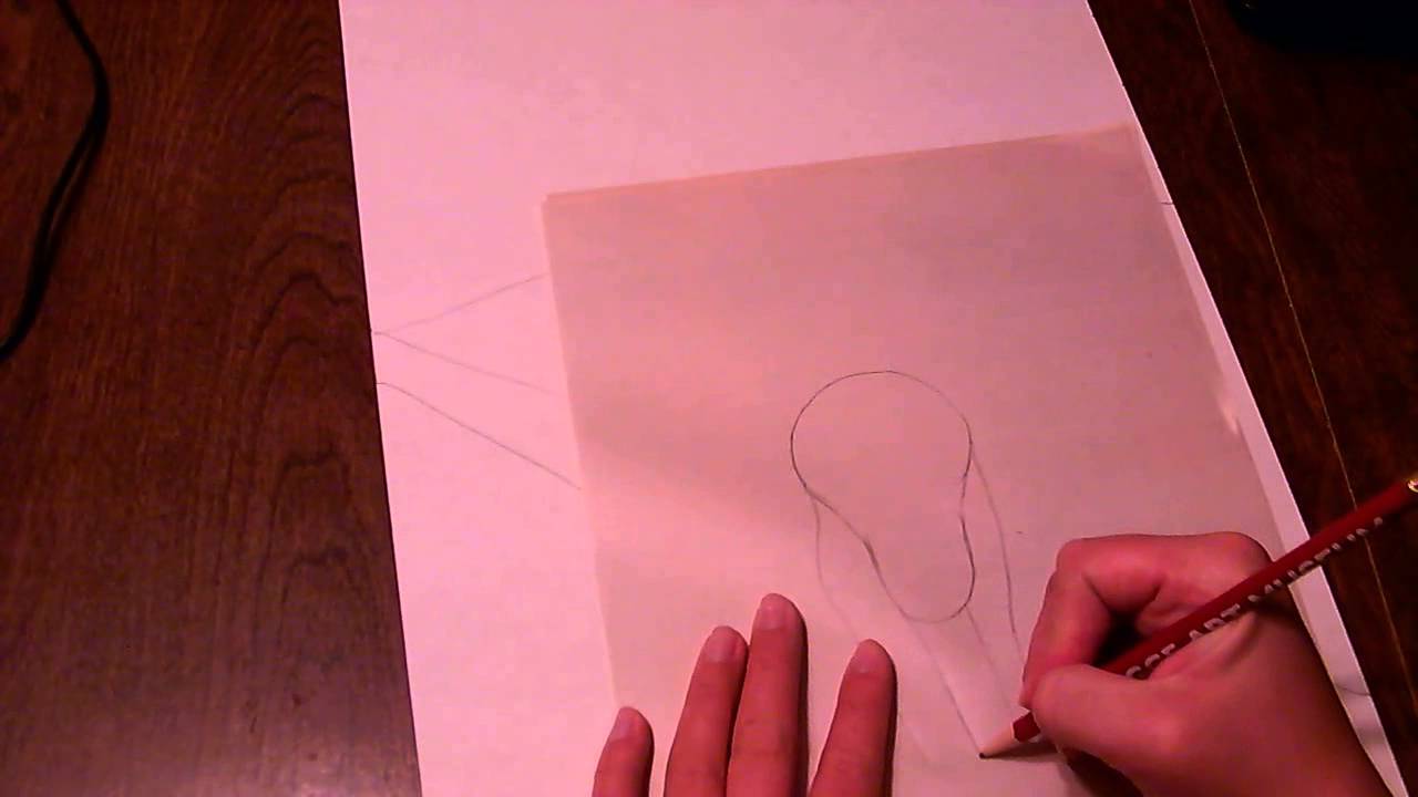 How To Draw The Scream Part 1 - YouTube