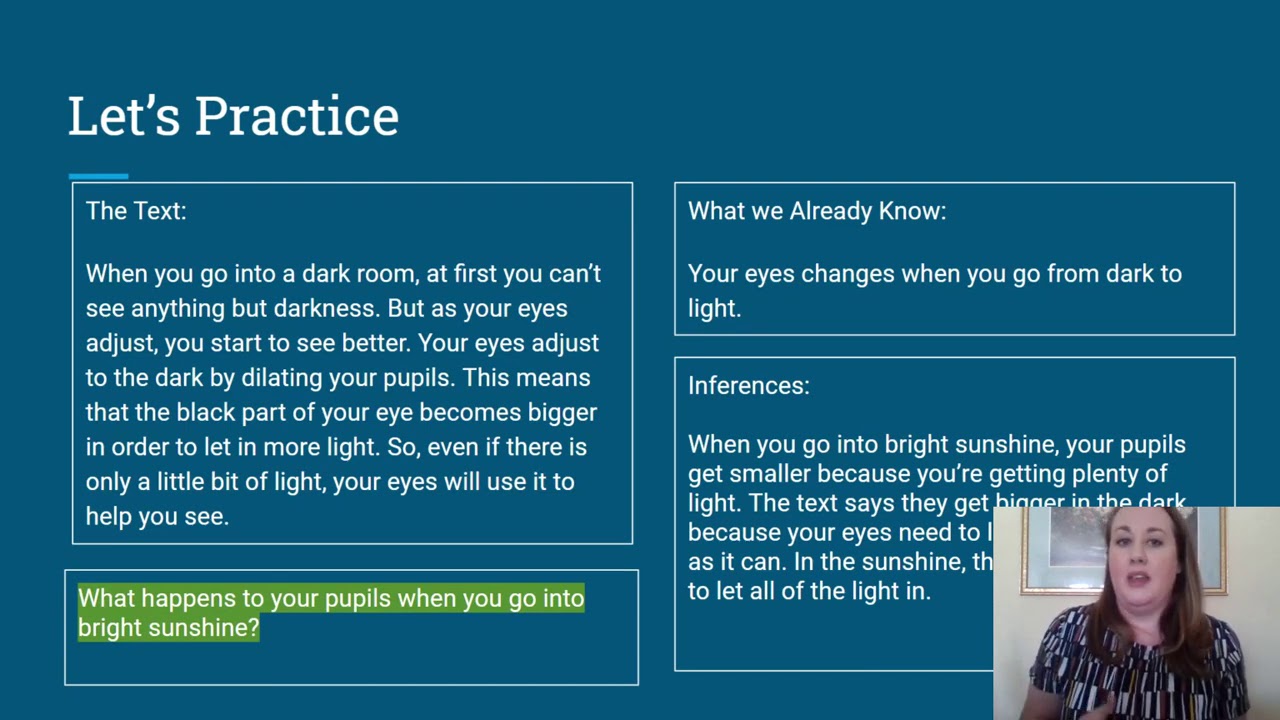 ELA Grade 4 RI 4 1 Inferences - YouTube