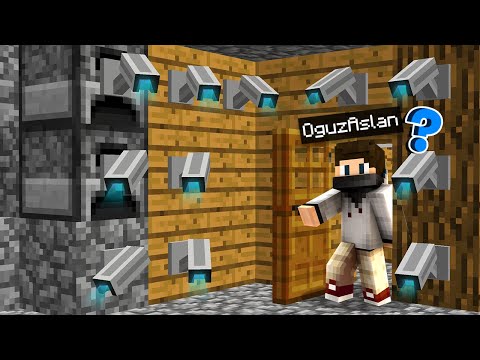 GÜVENLİK KAMERALI KÖYDEN KAÇIŞ - Minecraft