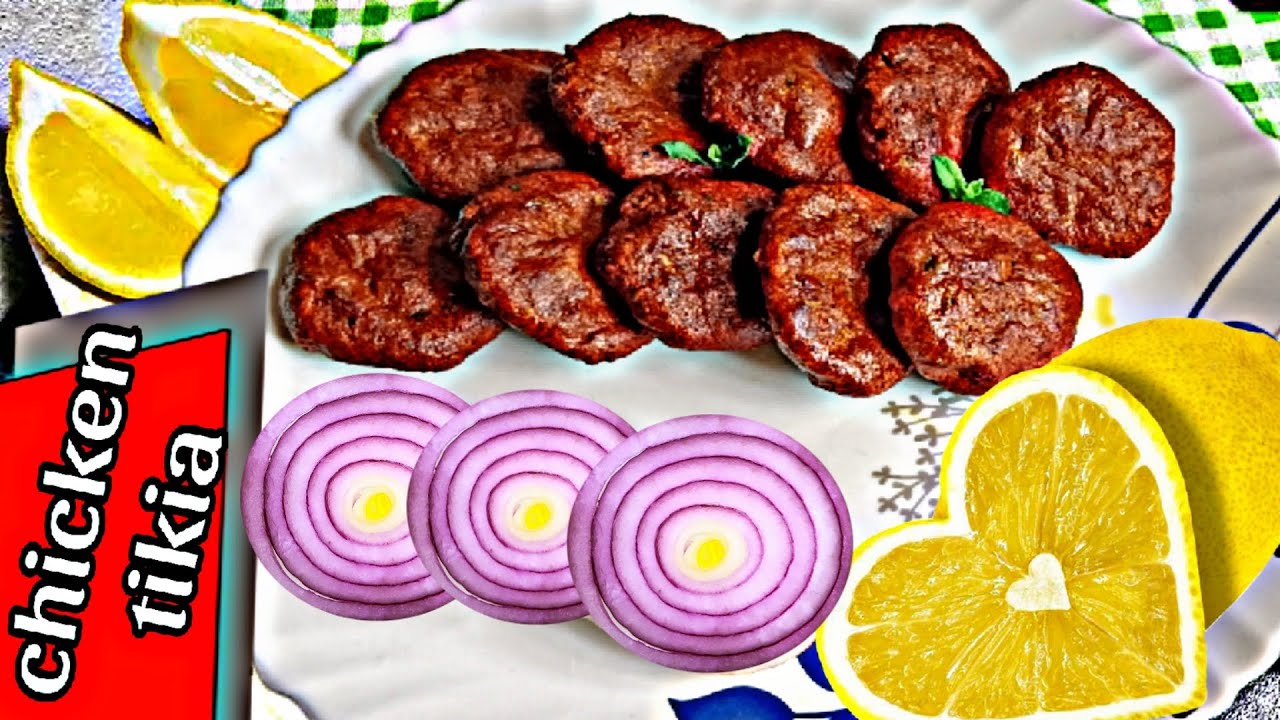 অল্প উপকরণে চিকেন টিকিয়া //chicken tikia recipe//how to make tikia ...