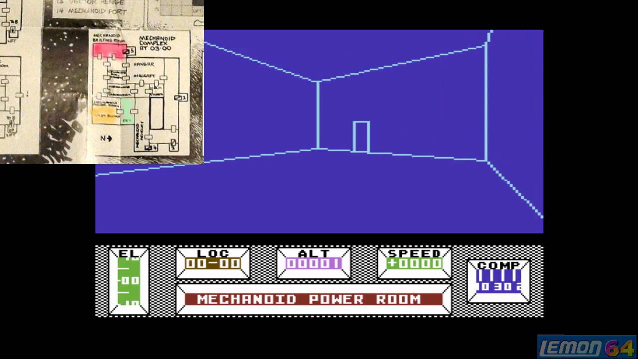 Mercenary: Escape from Targ (C64) - A Playguide Review by Lemon64.com ...