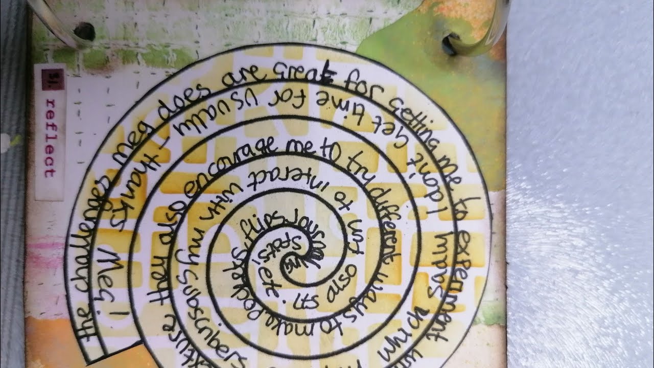 #junkjournaljanuary - the last prompt - 31 reflect - YouTube