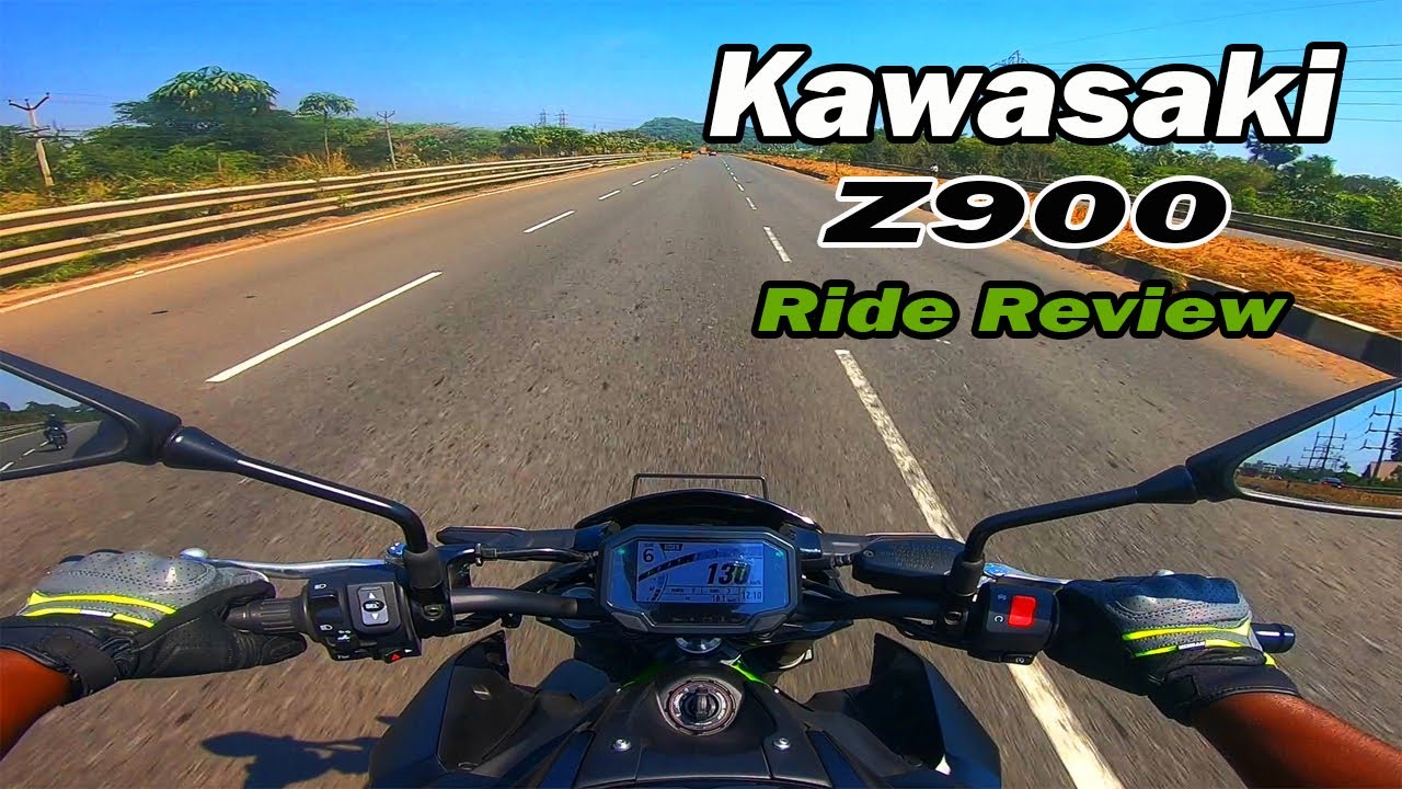 2022 Kawasaki Z900 Ride Review | Is It Easy to Ride a Superbike? | Z900 ...