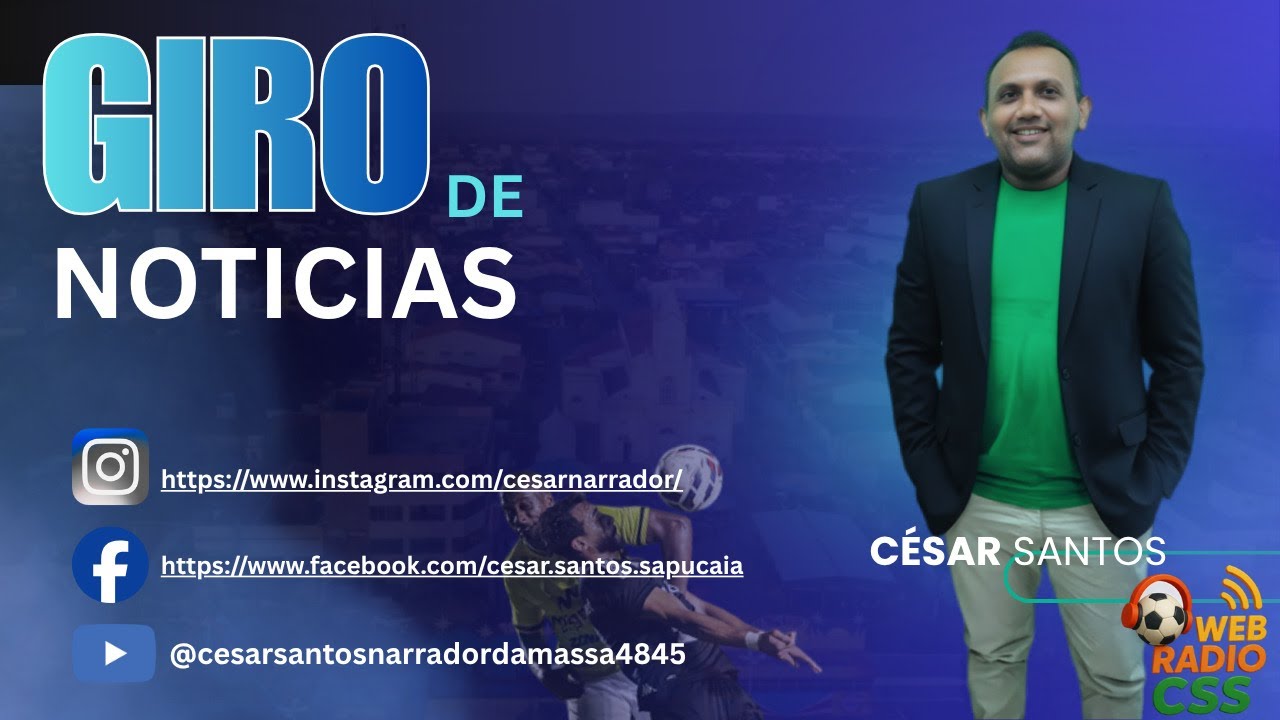 GIRO DE NOTÍCIAS COM CESAR SANTOS, 18/11/2025 AO VIVO - YouTube