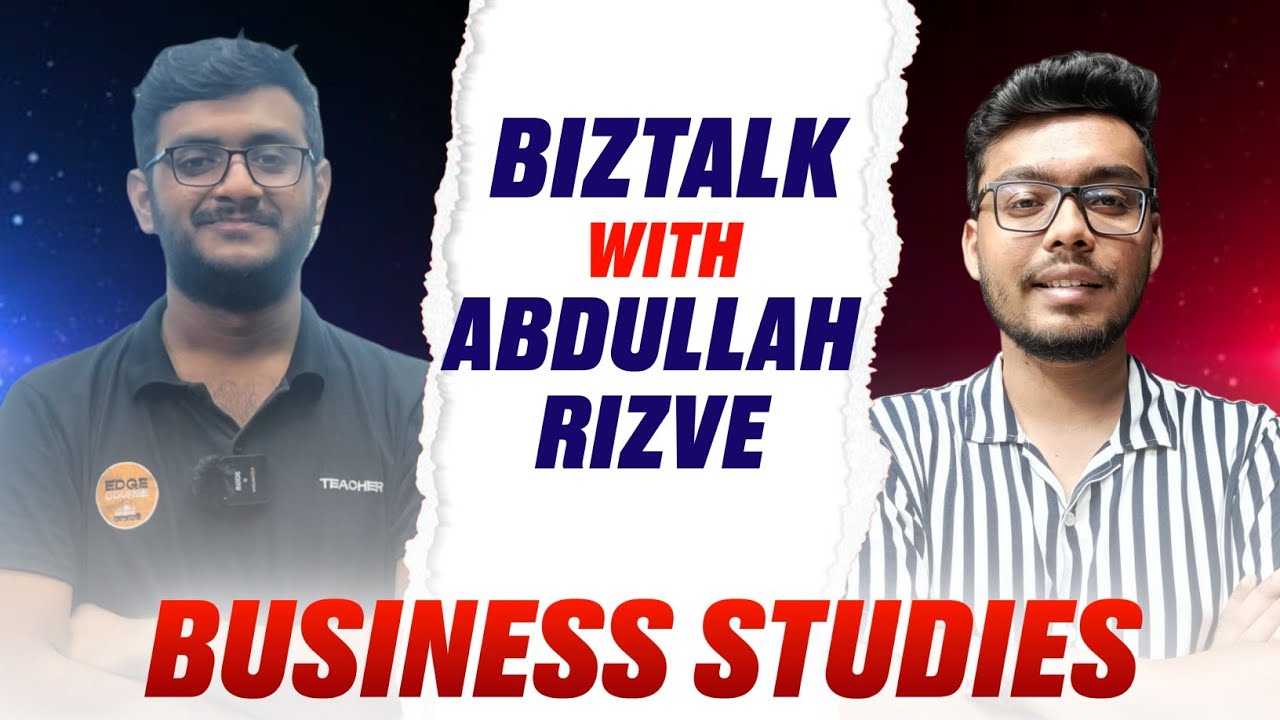 "Biztalk" With your favorite mentor Abdullah Rizve.This podcast will ...