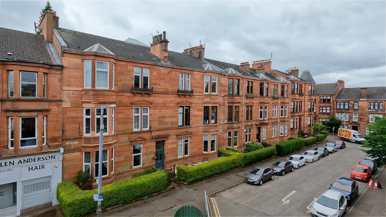 Flat 0/1, 20 Langside Place, Langside, G41 3DL - YouTube