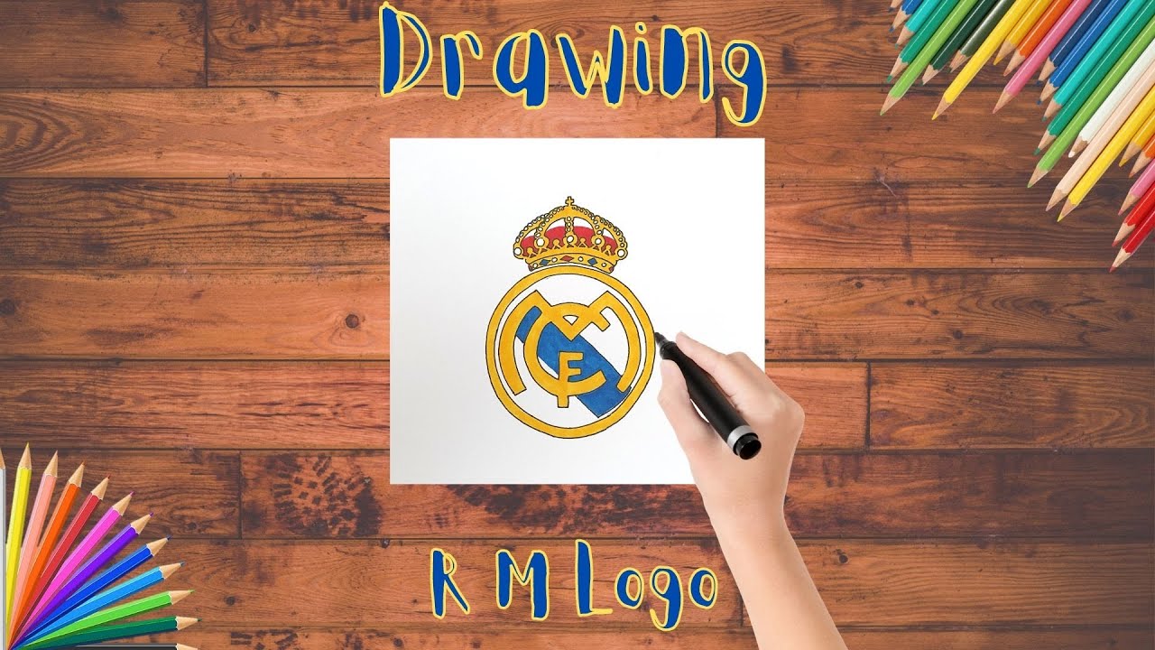 Drawing Real Madrid Logo | How much can I progress??? - YouTube