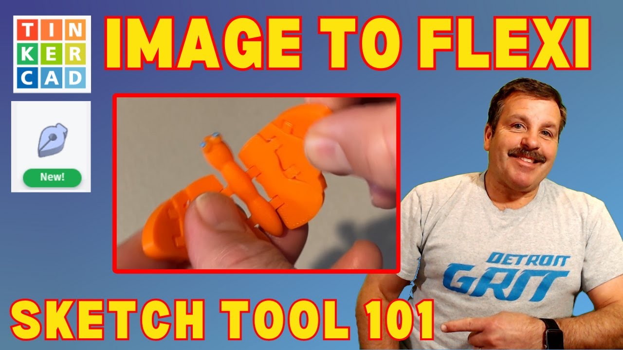 Print in Place Tinkercad Flexi Butterfly Tutorial Flex Anything! 💯🔥 ...