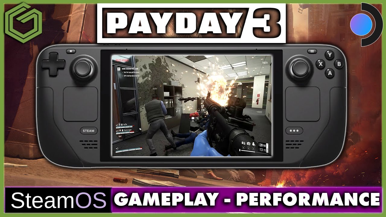 Steam Deck - PAYDAY 3 ( Early Access ) - Gameplay & Performance - Epic ...