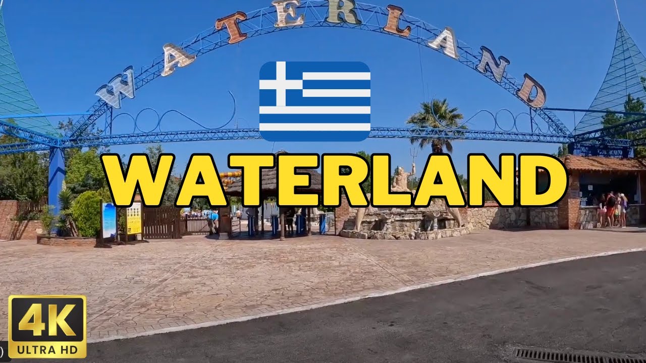 Exploring Aqua Park Waterland in Greece (2023) | HD 1080p - YouTube