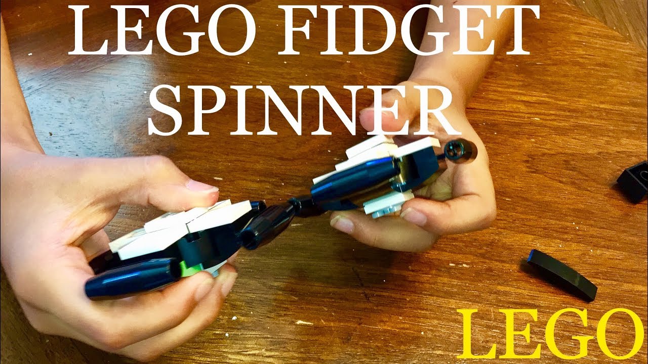 How To Build a LEGO Fidget Spinner - YouTube
