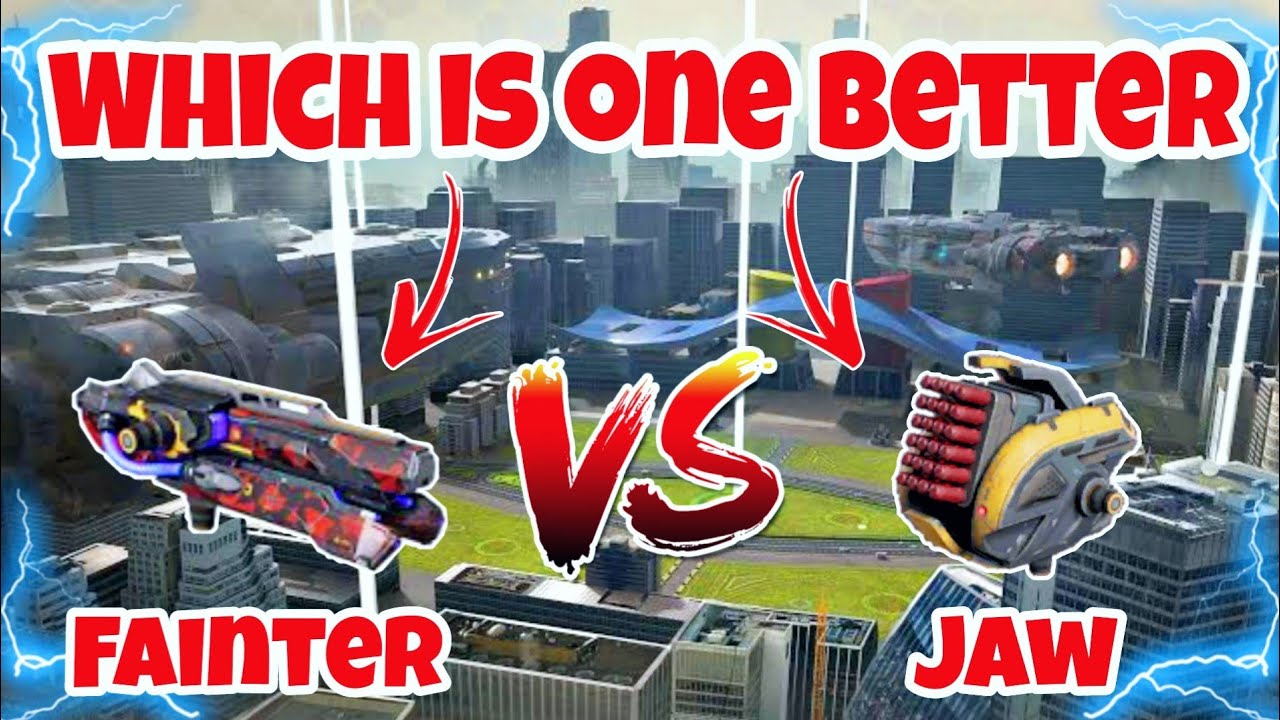 [WR]🔥 Fainter VS Jaw Weapon Comparison |War Robots| - YouTube