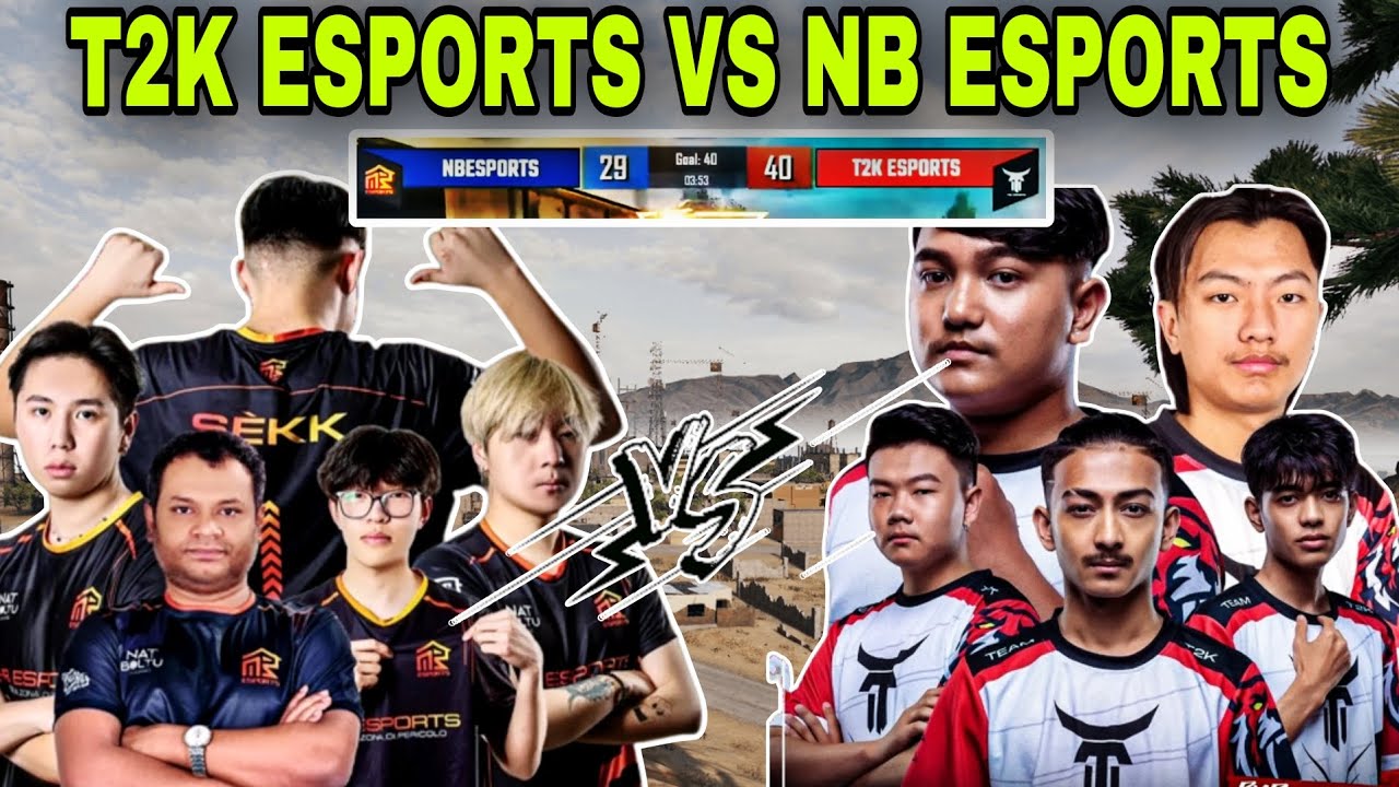 T2K Esports 🇳🇵 vs NB Esports 🇲🇳 4v4 TDM Battle | Clash with kvn # ...