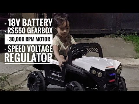 Sumisibak na ng E Bike Mini Atv 769 Rechargeable Toy Car 18v 30,000 Rpm Rs 550 Gearbox - YouTube