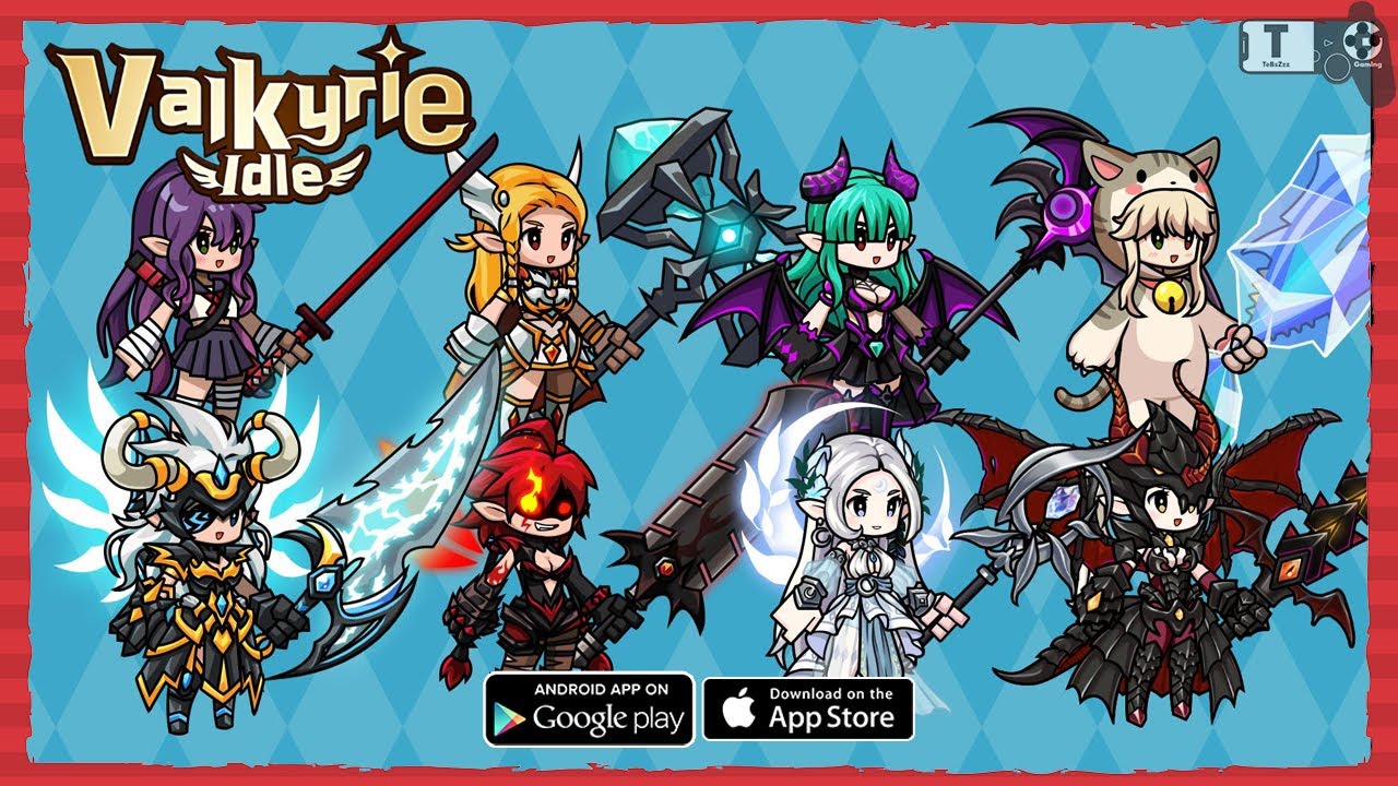 Valkyrie Idle Gameplay Android / iOS idle RPG - YouTube