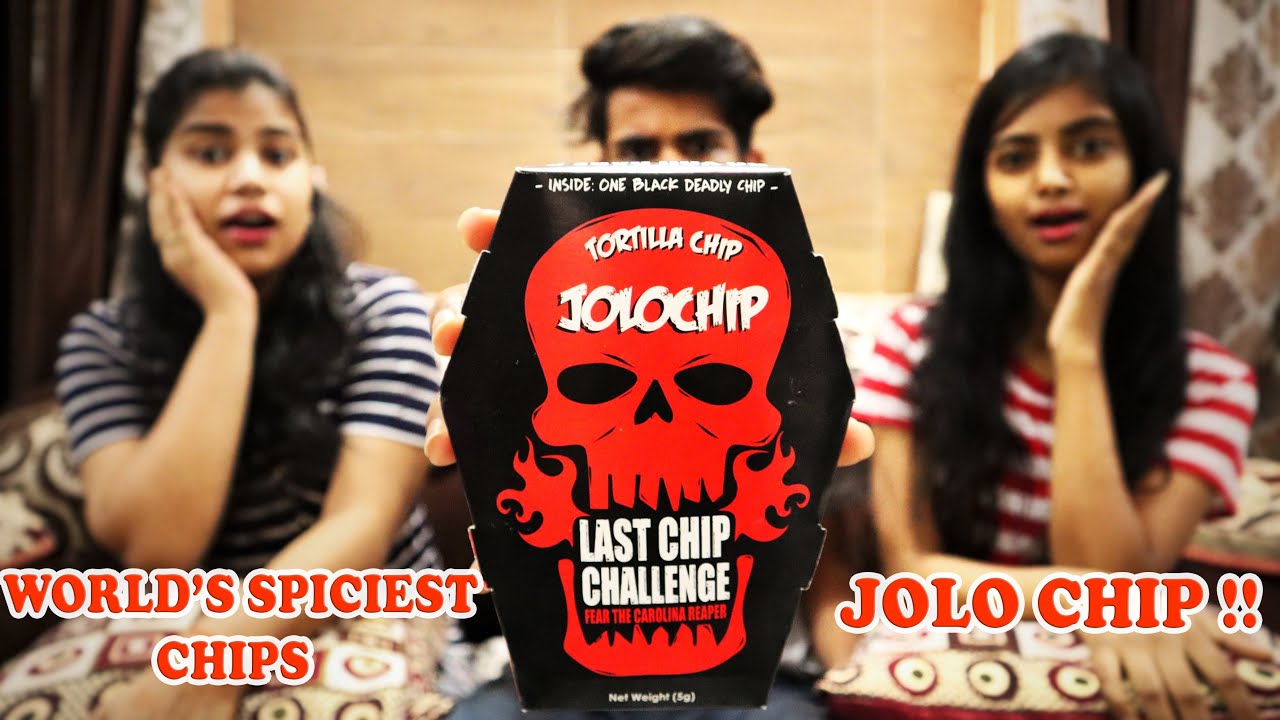 World's Spiciest JOLO CHIP Challenge | LAST CHIP CHALLENGE - YouTube