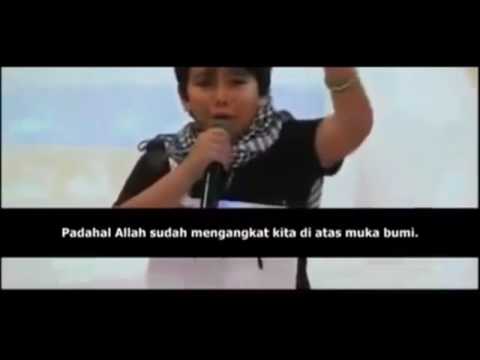 Tahan Air Mata Anda   Pidato Terharu Anak Kecil Suriah