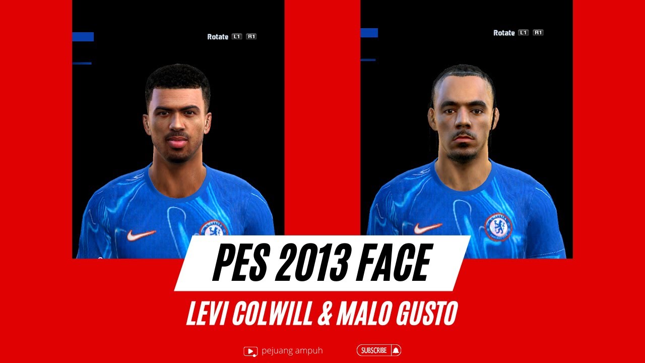 PES 2013 Levi Colwill & Malo Gusto Face 2024 - YouTube
