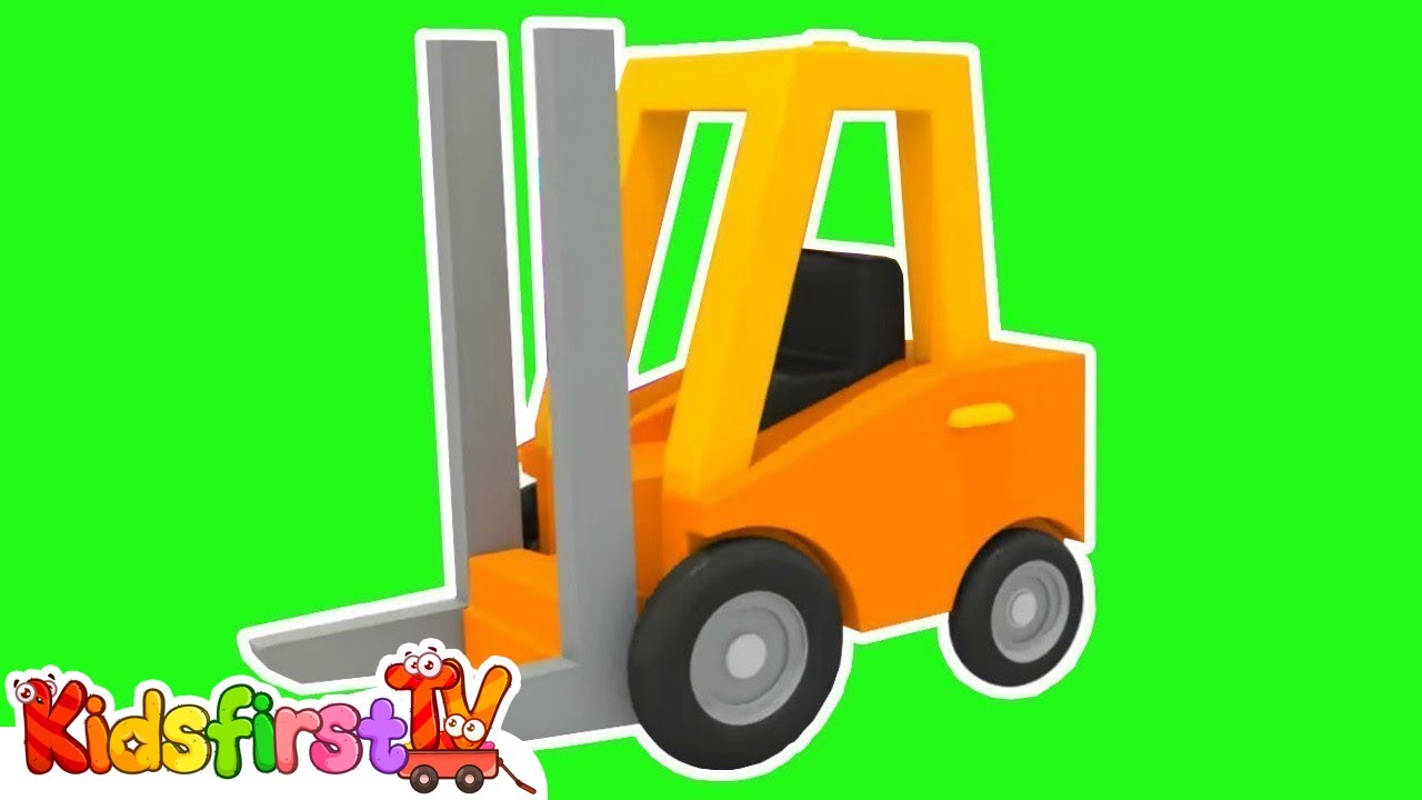 Excavator Max & the Loader. Car cartoons. - YouTube