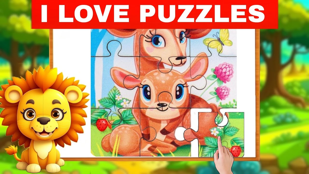 Playing Jigsaw Puzzle 29 | Puzzle Kids - YouTube