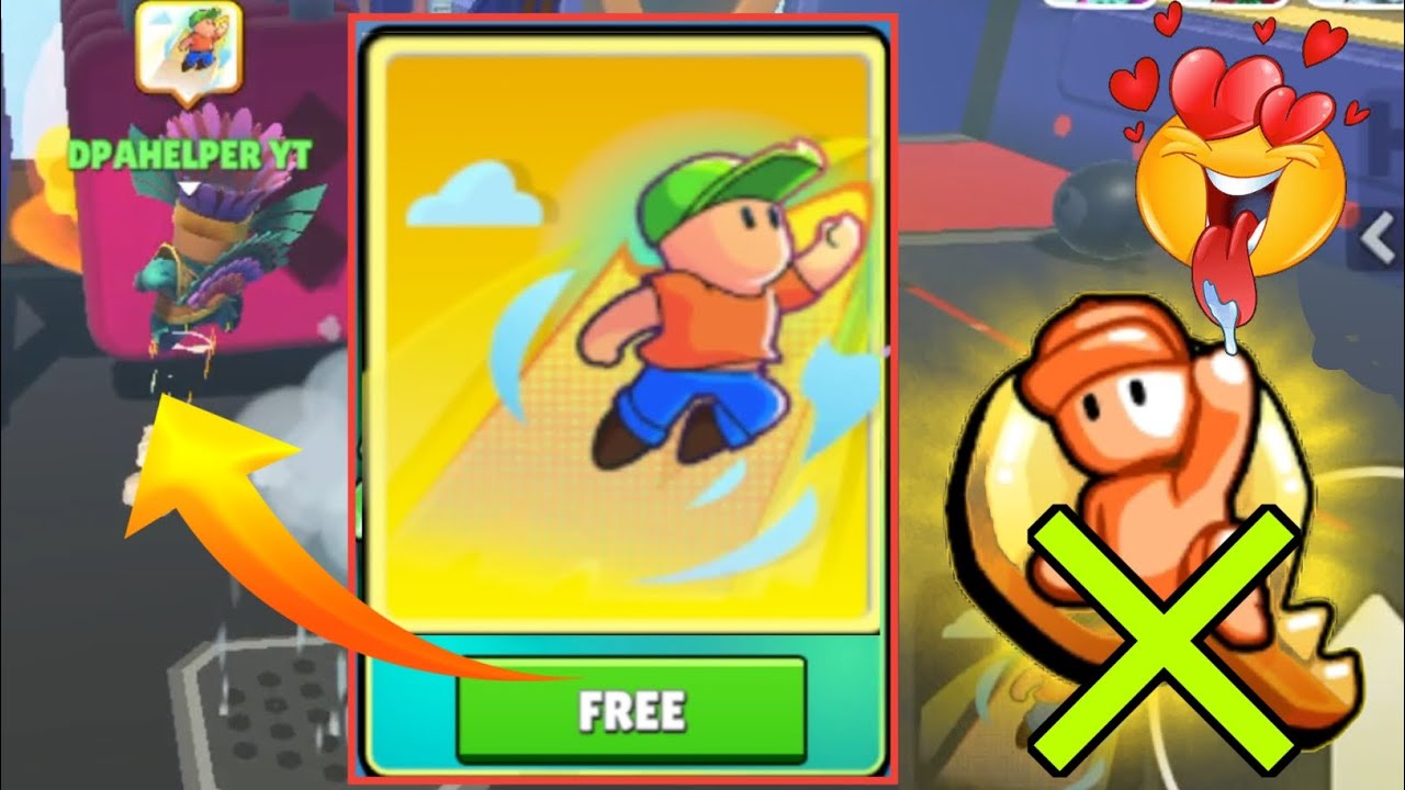 Claim Fast 😲 Super Jump Ability Free In Stumble Guys || Free Emotes ...