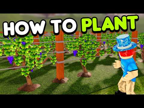NEW CROP ADDED TO FARMING AND FRIENDS (Roblox)