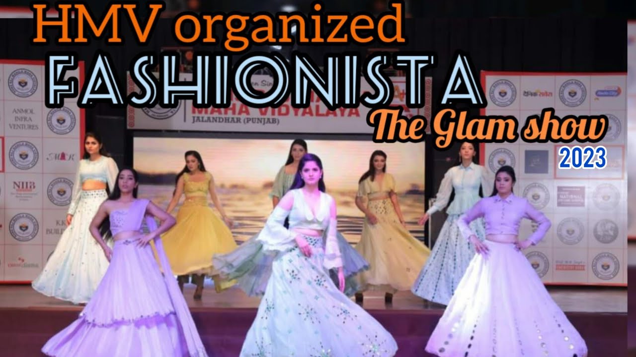 HMV organized Fashionista - The Glam show 2023 ️ - YouTube