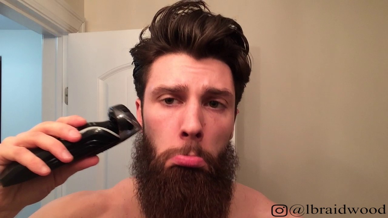 Beard Trim - Before and After - YouTube