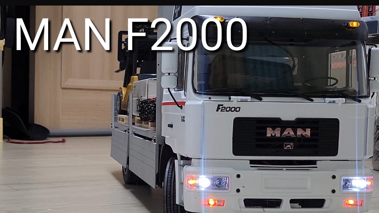 MAN F2000 / MAN TRUCK / MAN CARGO/toy truck/ rc remote control - YouTube