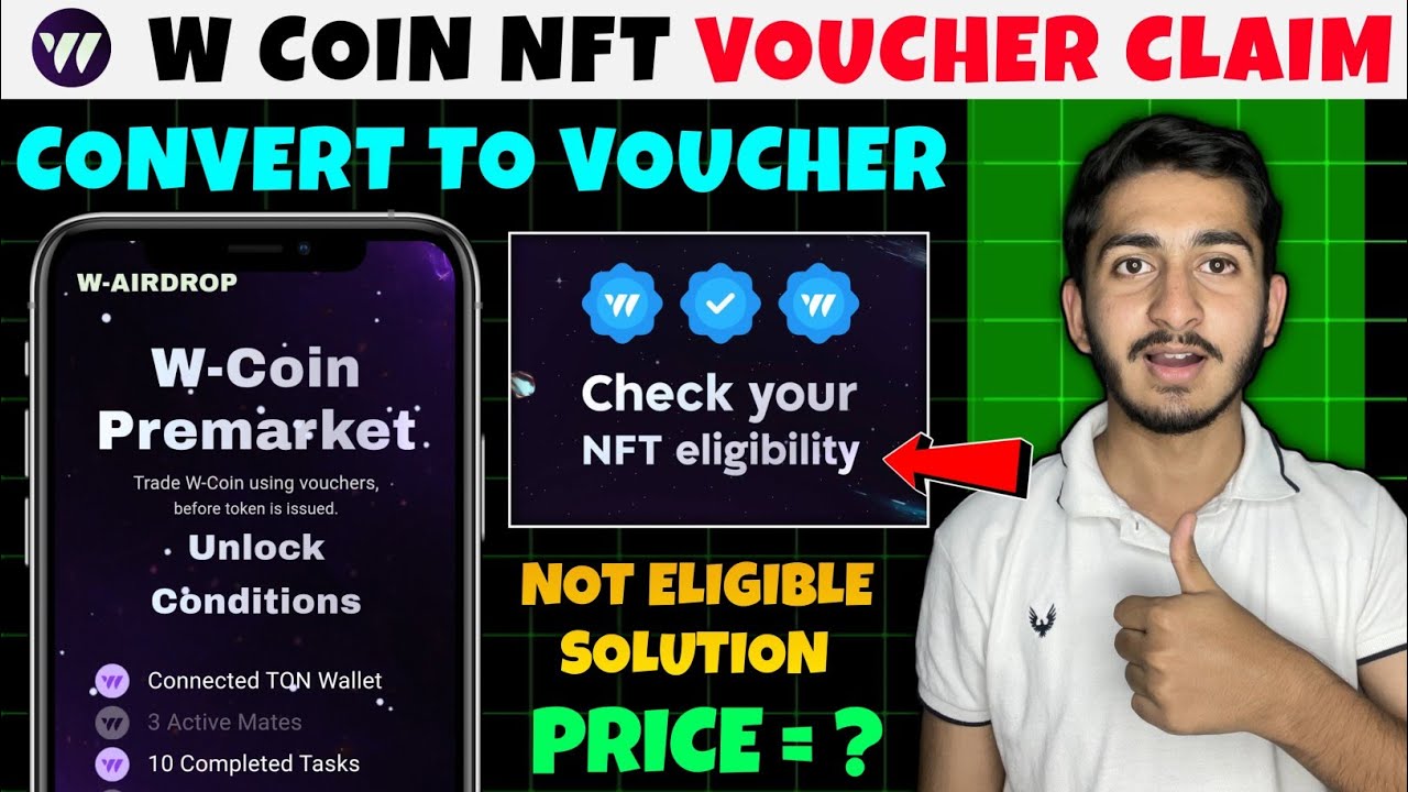 W coin NFT Premarket sale | W coin convert to NFT voucher | W coin ...