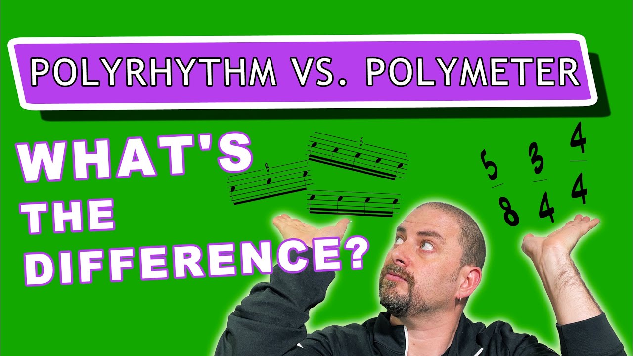 Polyrhythm vs Polymeter - From A Drummer's POV - YouTube
