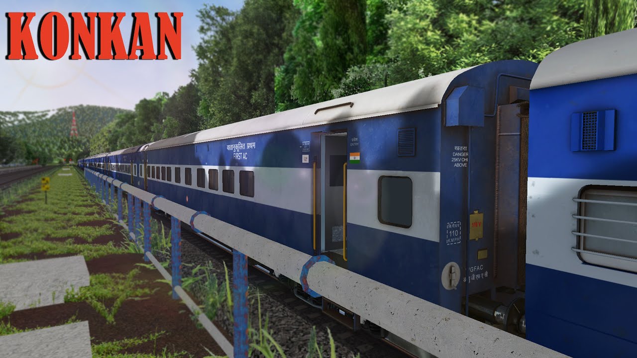 (4K) HEAVILY DELAYED 12619 MATSYAGANDHA EXPRESS || INDIAN TRAIN ...