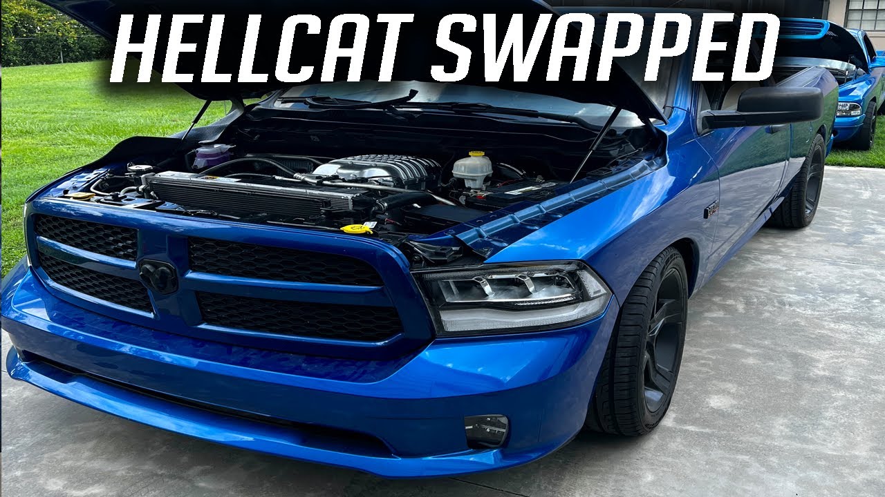 Hellcat Swap Dodge RAM 1500 | HellRAM Part 8 - YouTube
