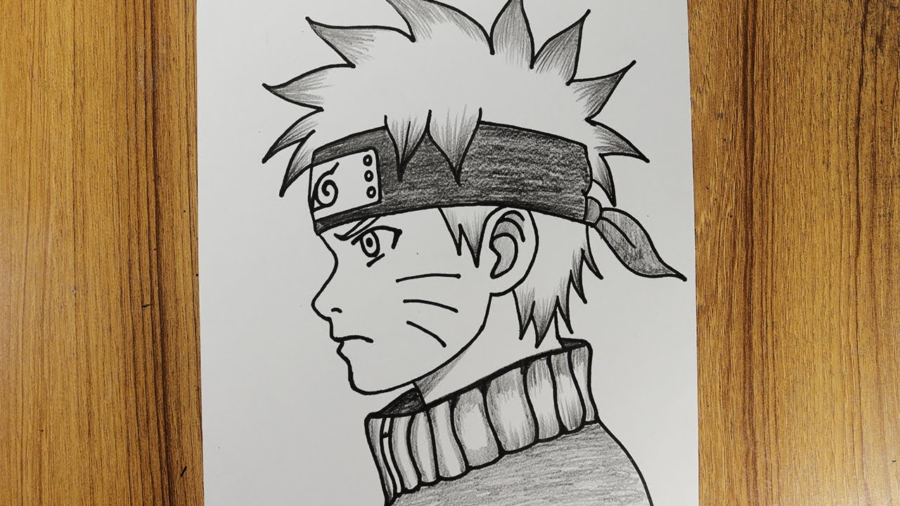How to Draw Naruto Uzumaki step by step easy | Anime Drawing easy ...