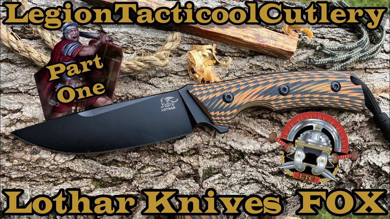 Lothar Knives Fox initial impressions. Part One. SHARP! - YouTube