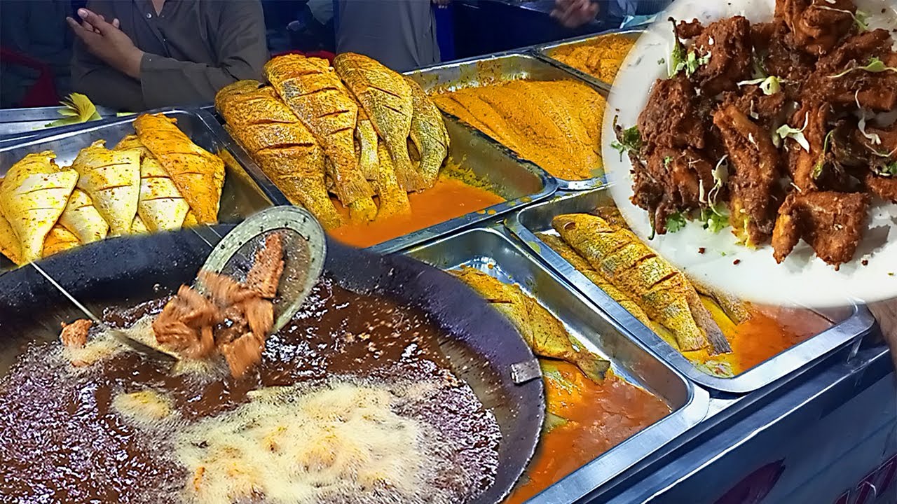 Lahori Fried Fish at Khan Quetta Restaurant | Best Seafood of Karachi ...