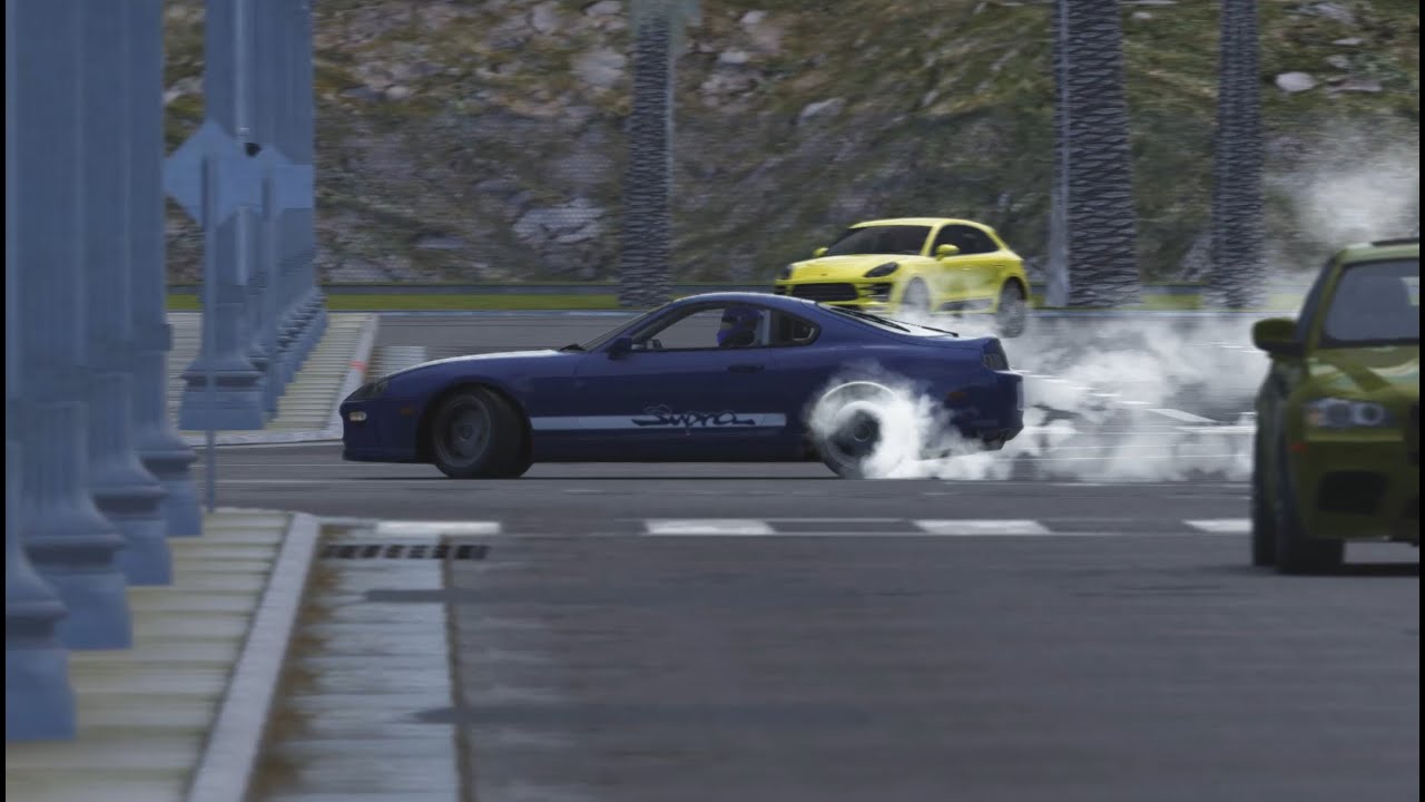 La Blocks Drifting through Traffic (wip) - YouTube
