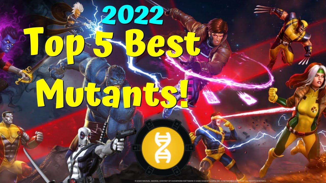 Top 5 Best Mutant Champions In MCOC Ranked! 2022 Edition! My Opinion ...