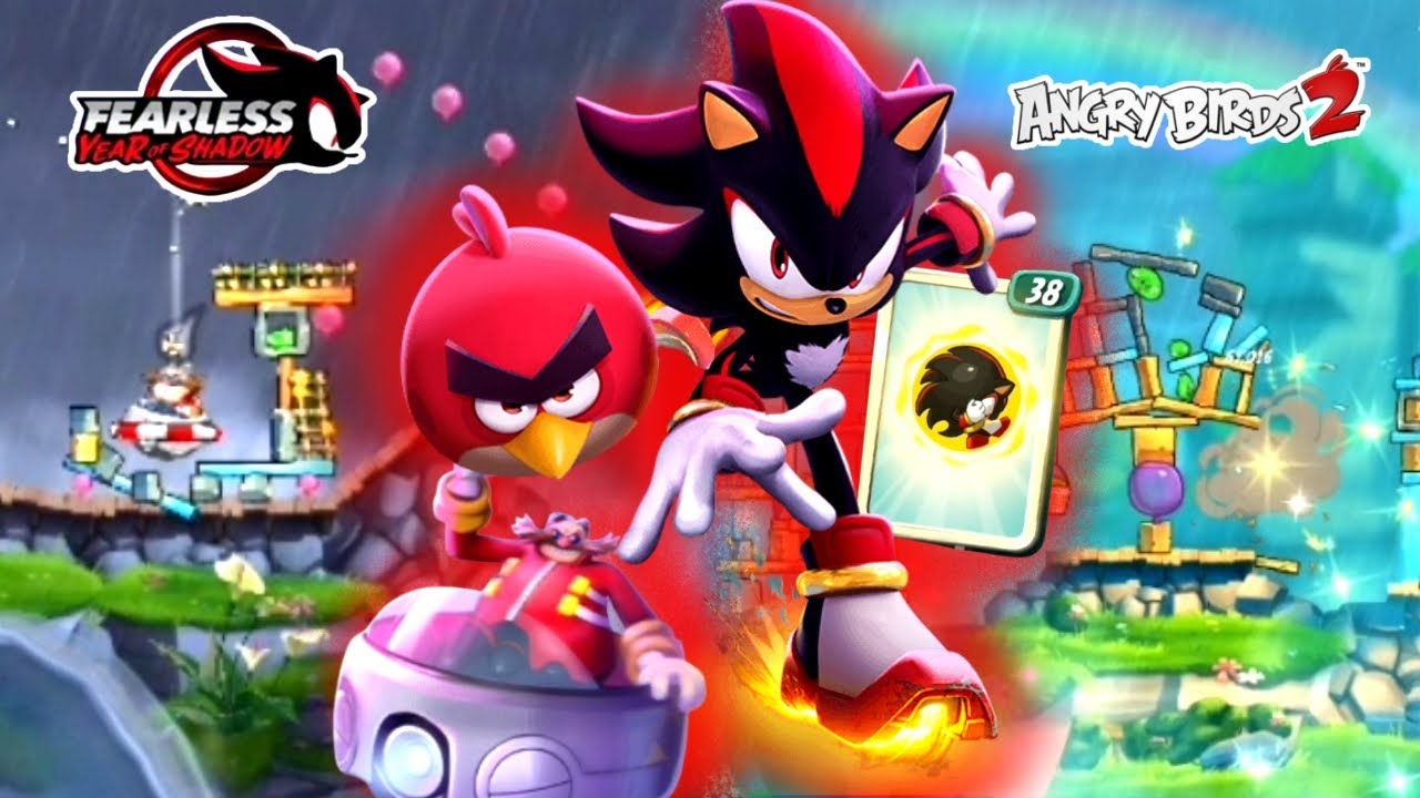 Angry Birds 2 Year Of The Shadow Event Gameplay | Shadow Chaos Spell ...